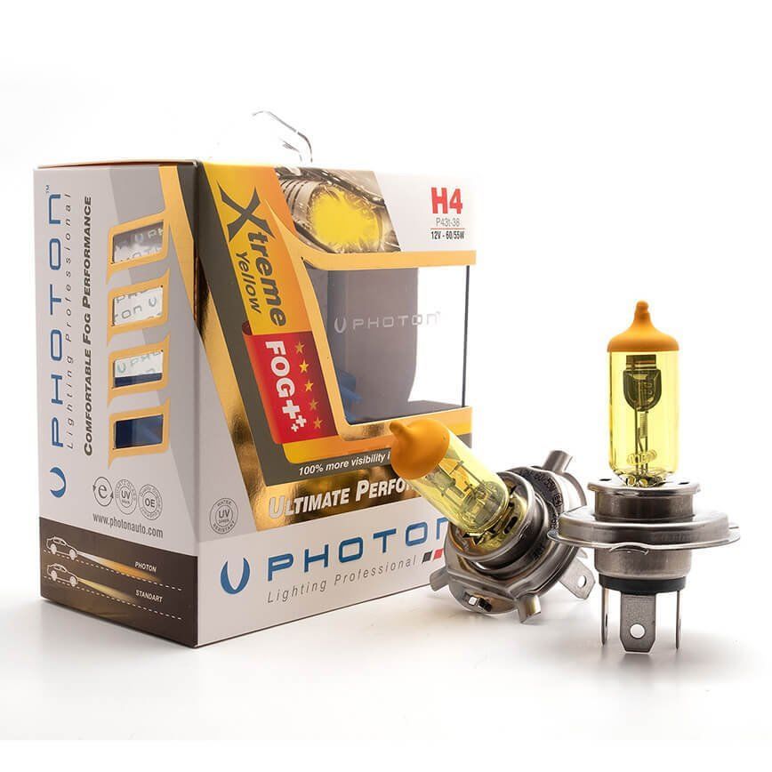 H4 12V 60/55W Xtreme Yellow 279,06 TL