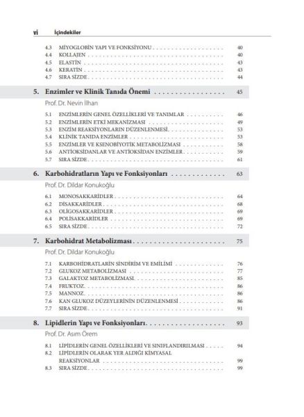 Temel ve Klinik Biyokimya Temel ve Klinik Biyokimya