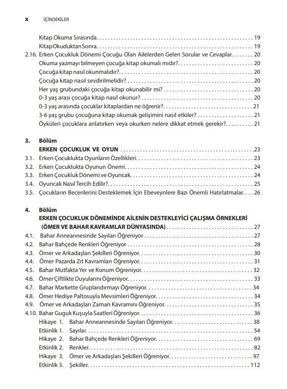 Erken Çocukluk Döneminde Aile Destek Sisteminin Önemi ve Örnekleri Erken Çocukluk Döneminde Aile Destek Sisteminin Önemi ve Örnekleri
