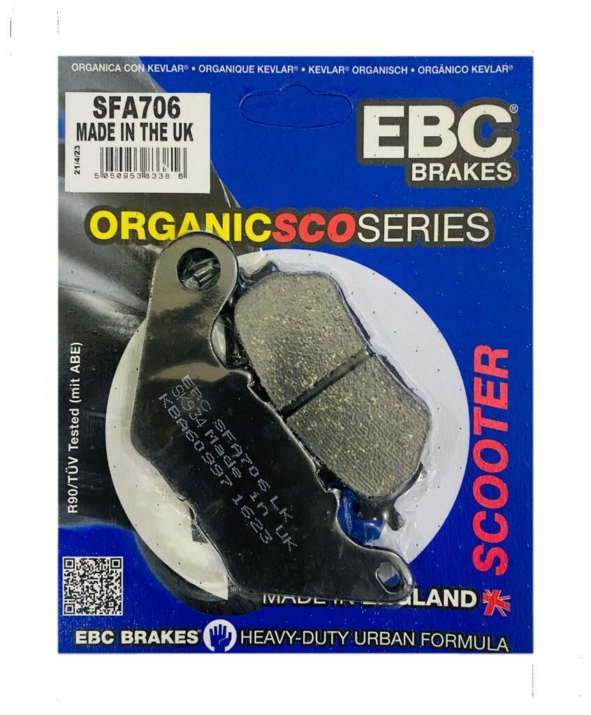 Yamaha X-Max 300 2017-2020 EBC Arka Fren Balatası Orijinal