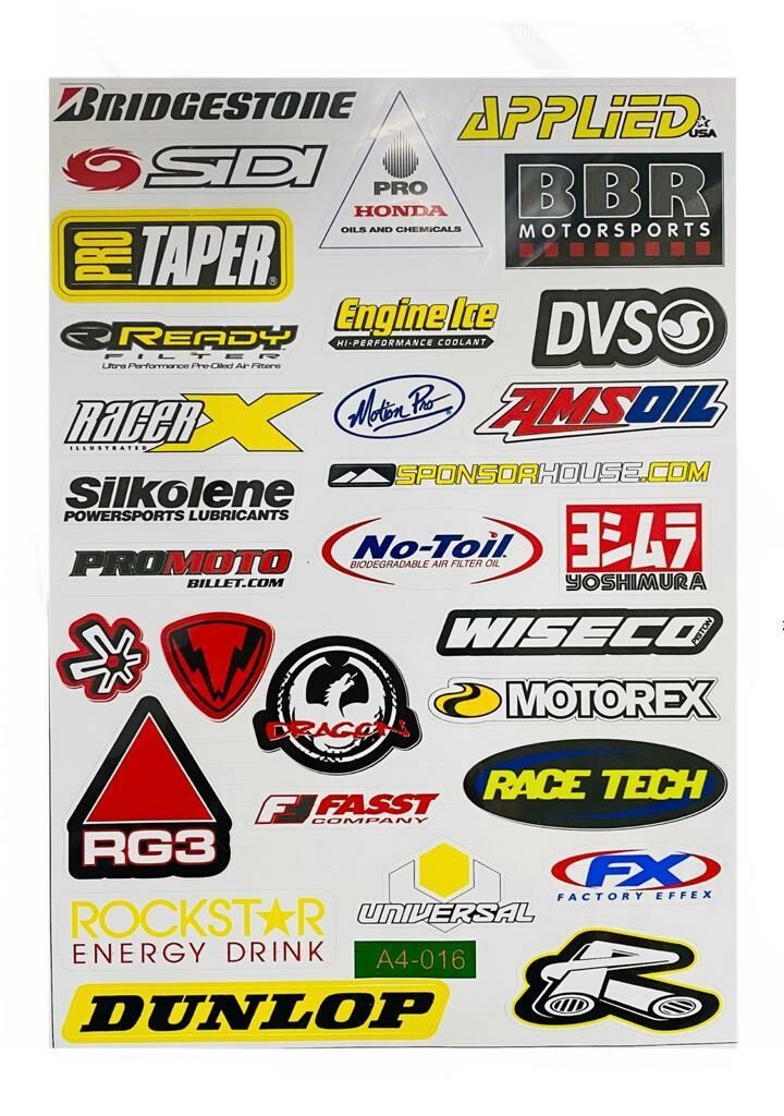 Gogo A4 30 Parça Sticker