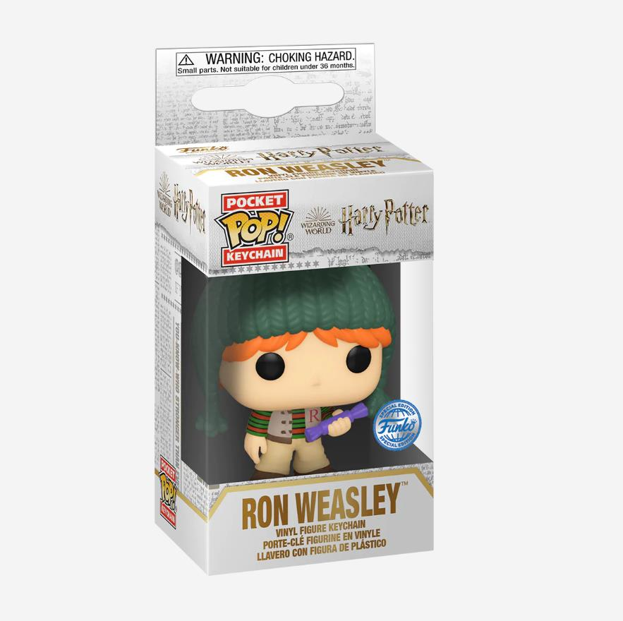 Funko Pop Anahtarlık Figür: Harry Potter - Holiday- Ron Özel Seri - Njoy'da