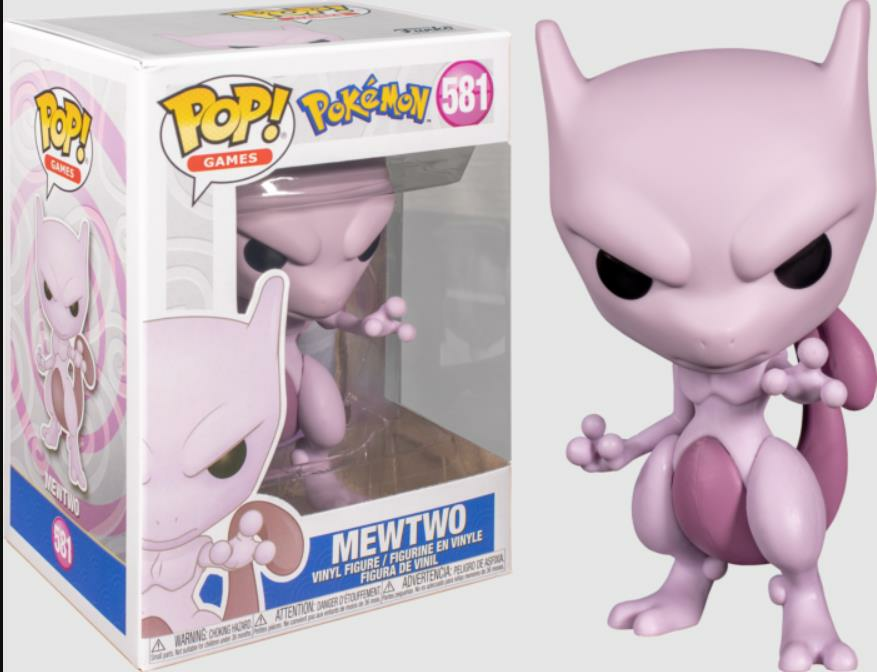 Funko Pop Pokemon Mewtwo Newtu Figür - Njoy'da
