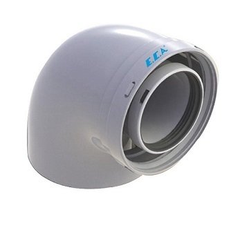 ECA 90° ELBOW - CONDENSING (PROTEUS PREMIX) - Free Shipping