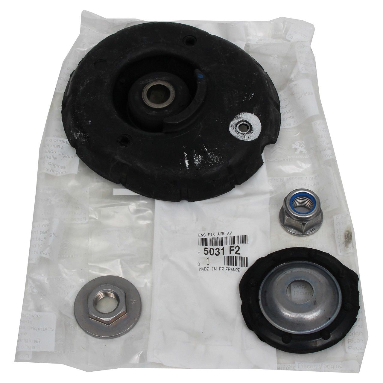 Peugeot 301 Ön Amortisör Takozu 2012-2020 PSA ORİJİNAL Bilyalı Set 5031.F2