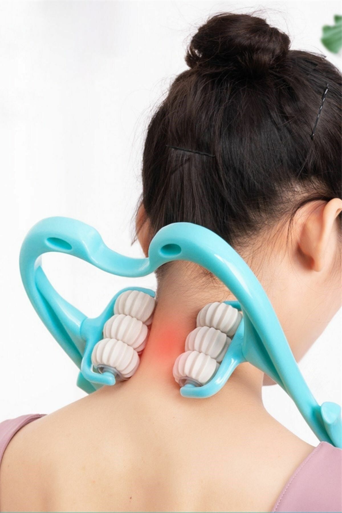 Çok Fonksiyonlu Manuel Altı Tekerlekli Boyun Masaj Aleti