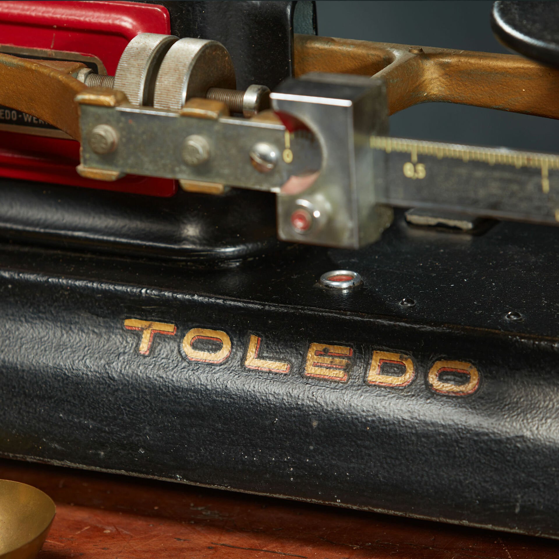 Toledo Scales with Brass Accessories
