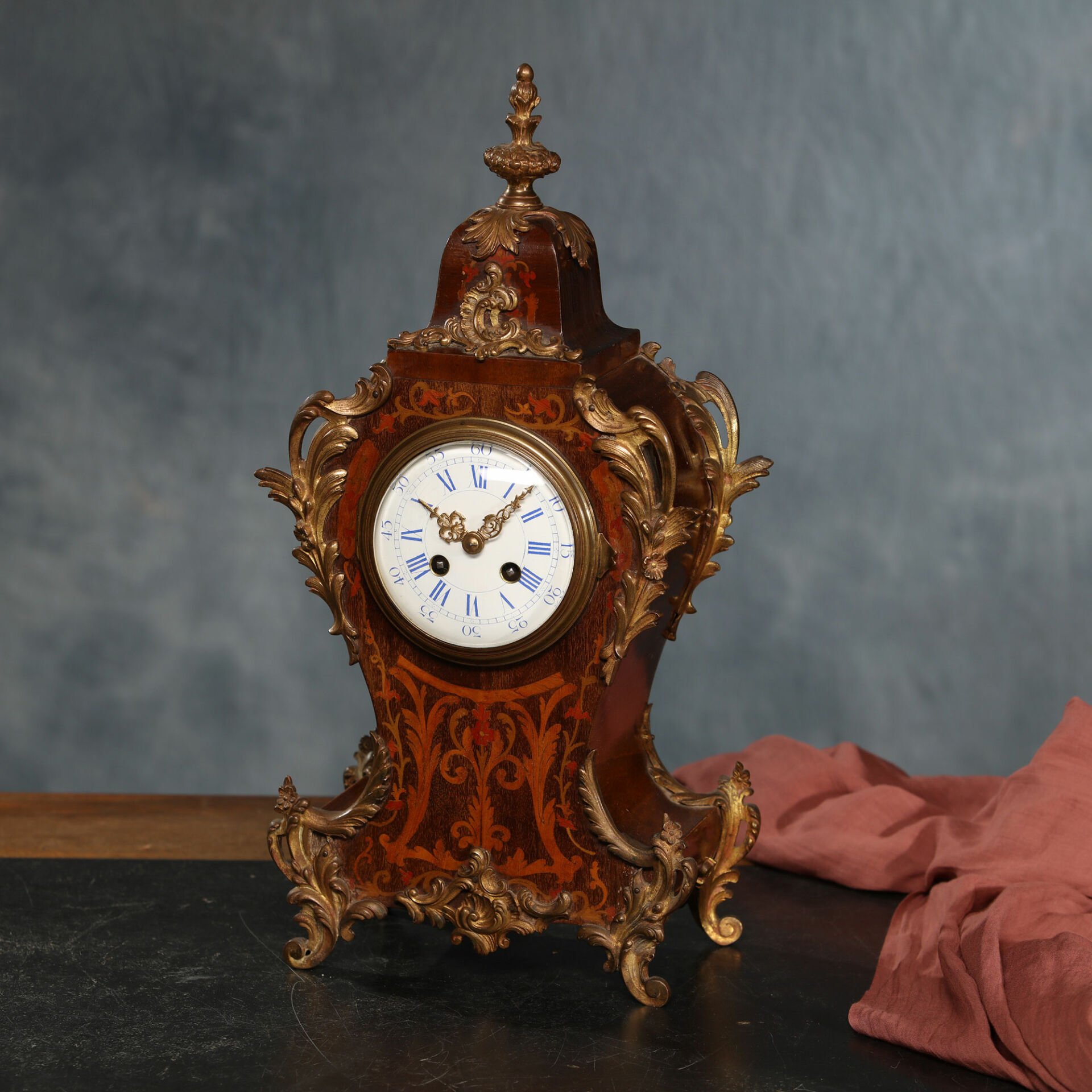 Rococo Style Clock