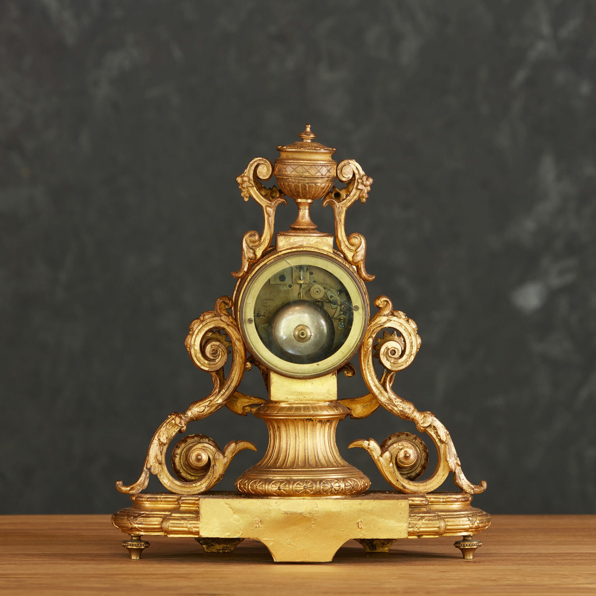 Angel Console Clock