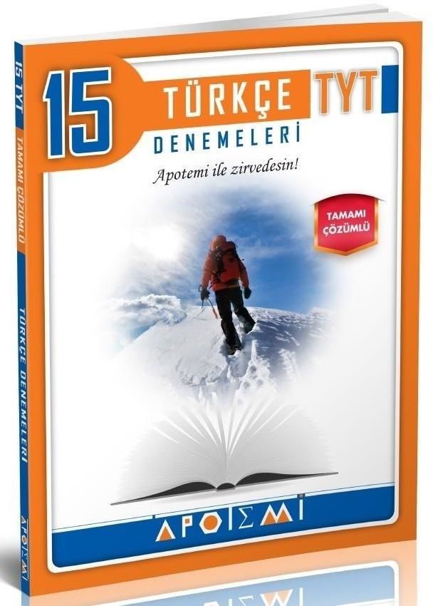 Apotemi Yayınları TYT Deneme 15'li Türkçe - 2022 Apotemi Yayınları TYT Deneme 15'li Türkçe - 2022
