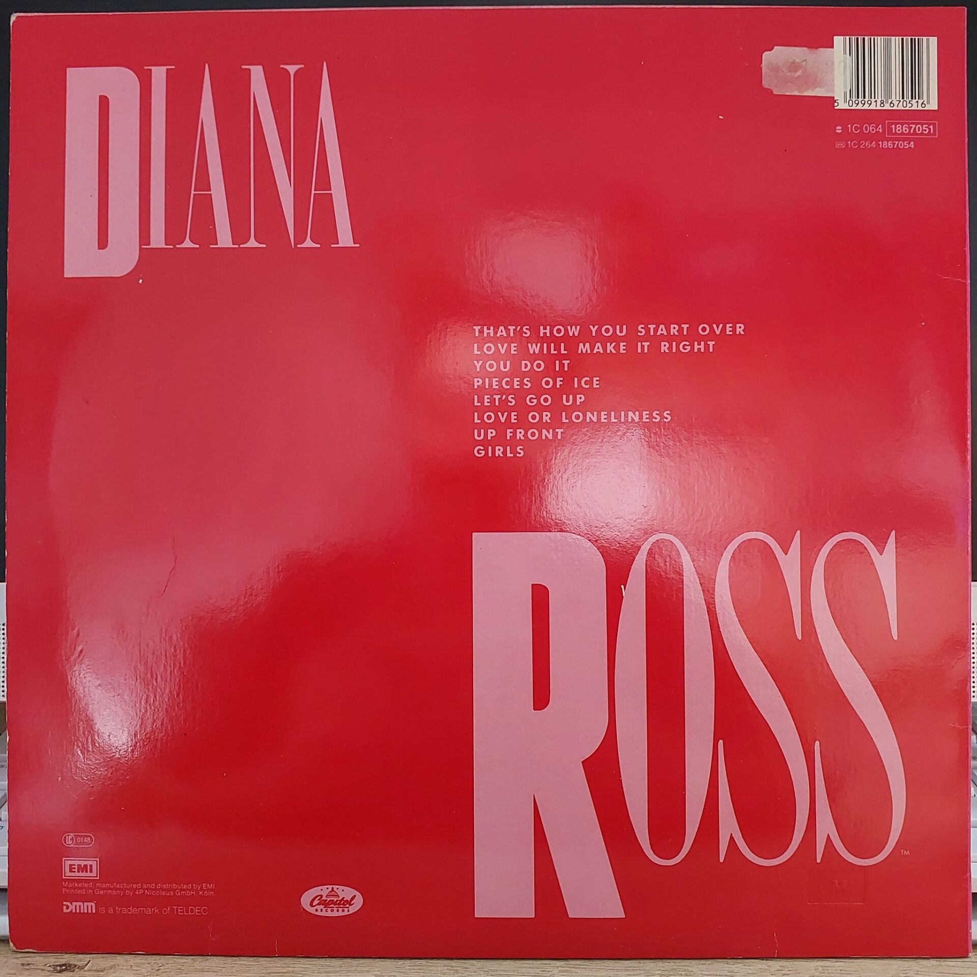 Diana Ross – Ross LP PLAK Diana Ross – Ross LP PLAK