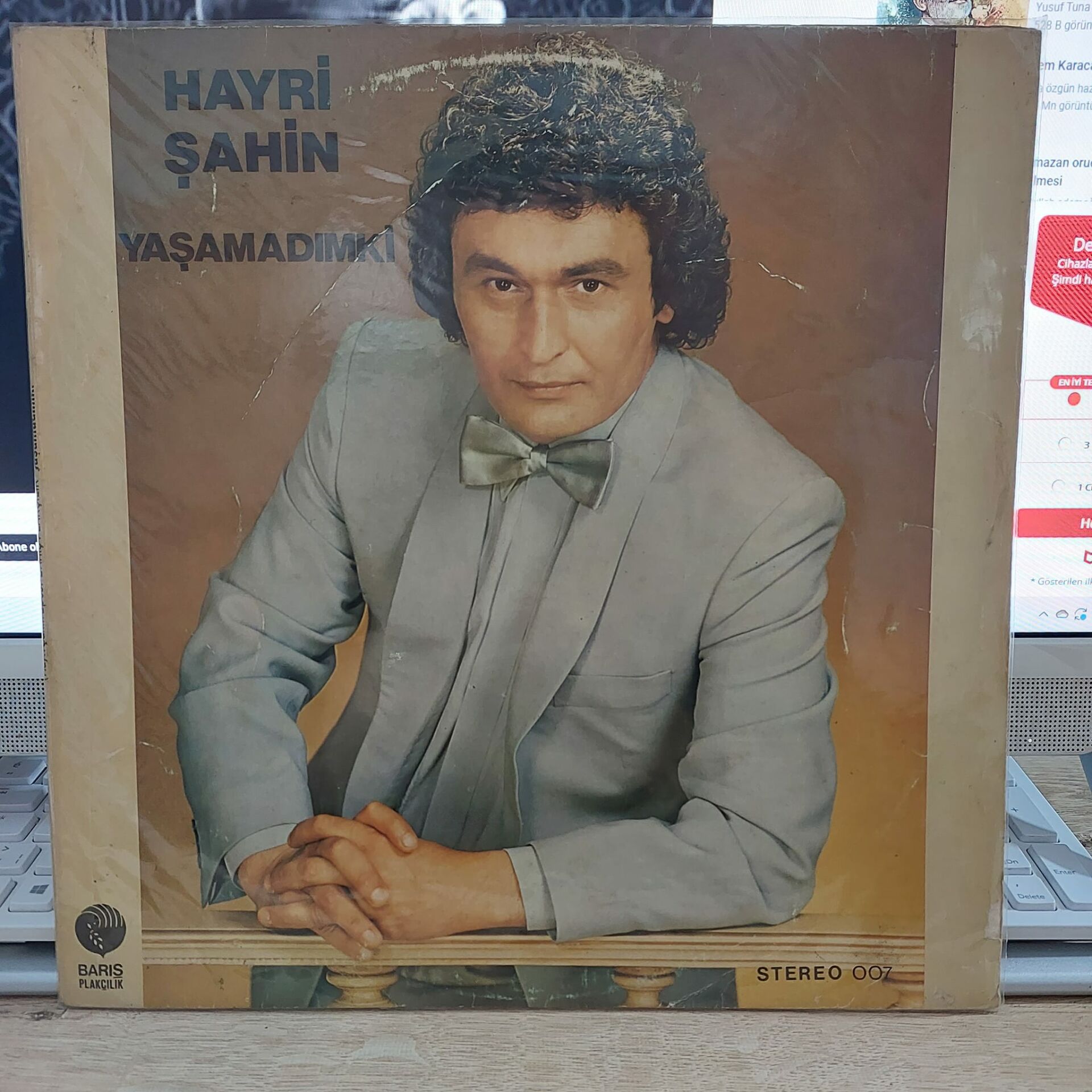 HAYRI ŞAHİN - YAŞAMADIMKİ LP PLAK
