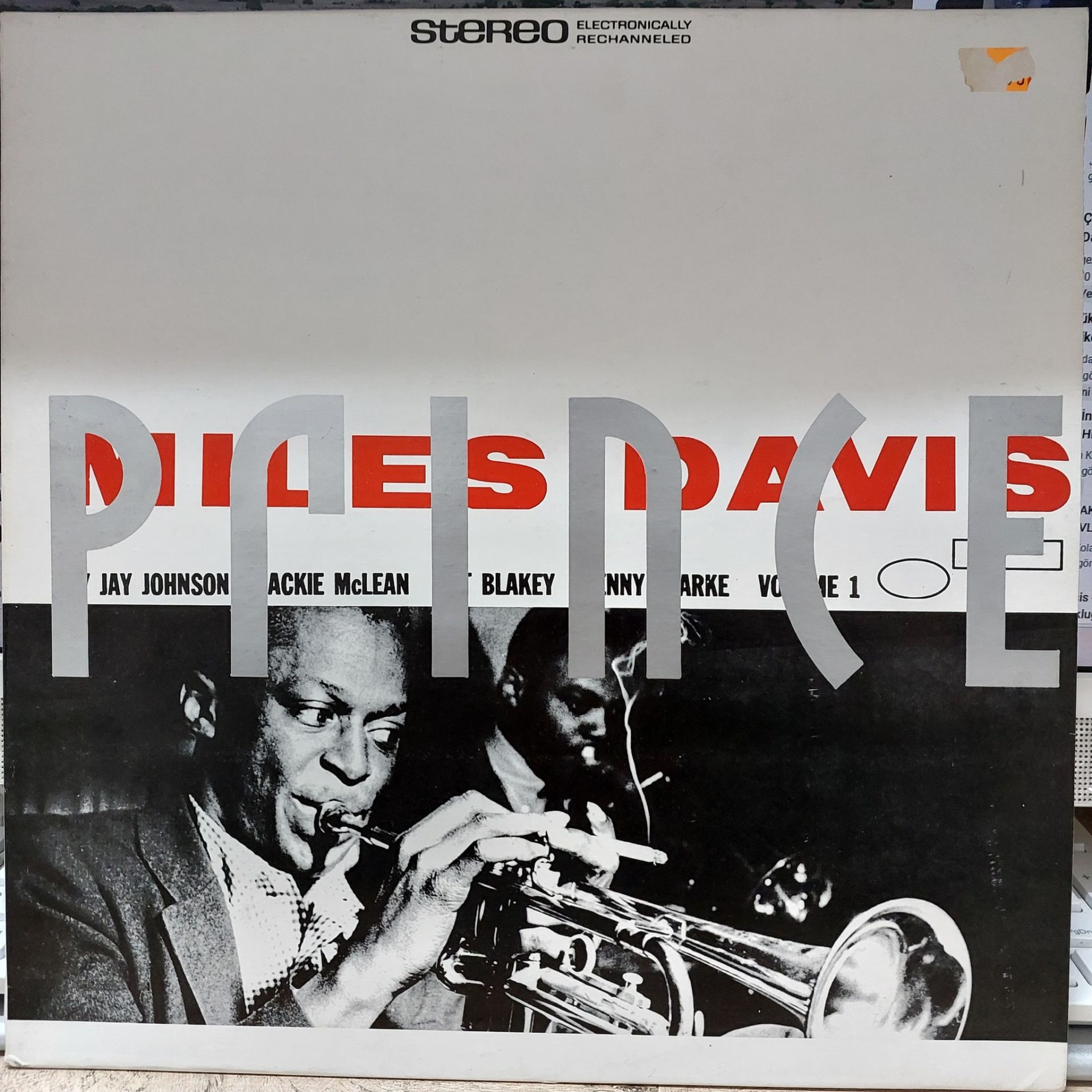 MILES DAVIS - VOLUME 1 LP PLAK MILES DAVIS - VOLUME 1 LP PLAK