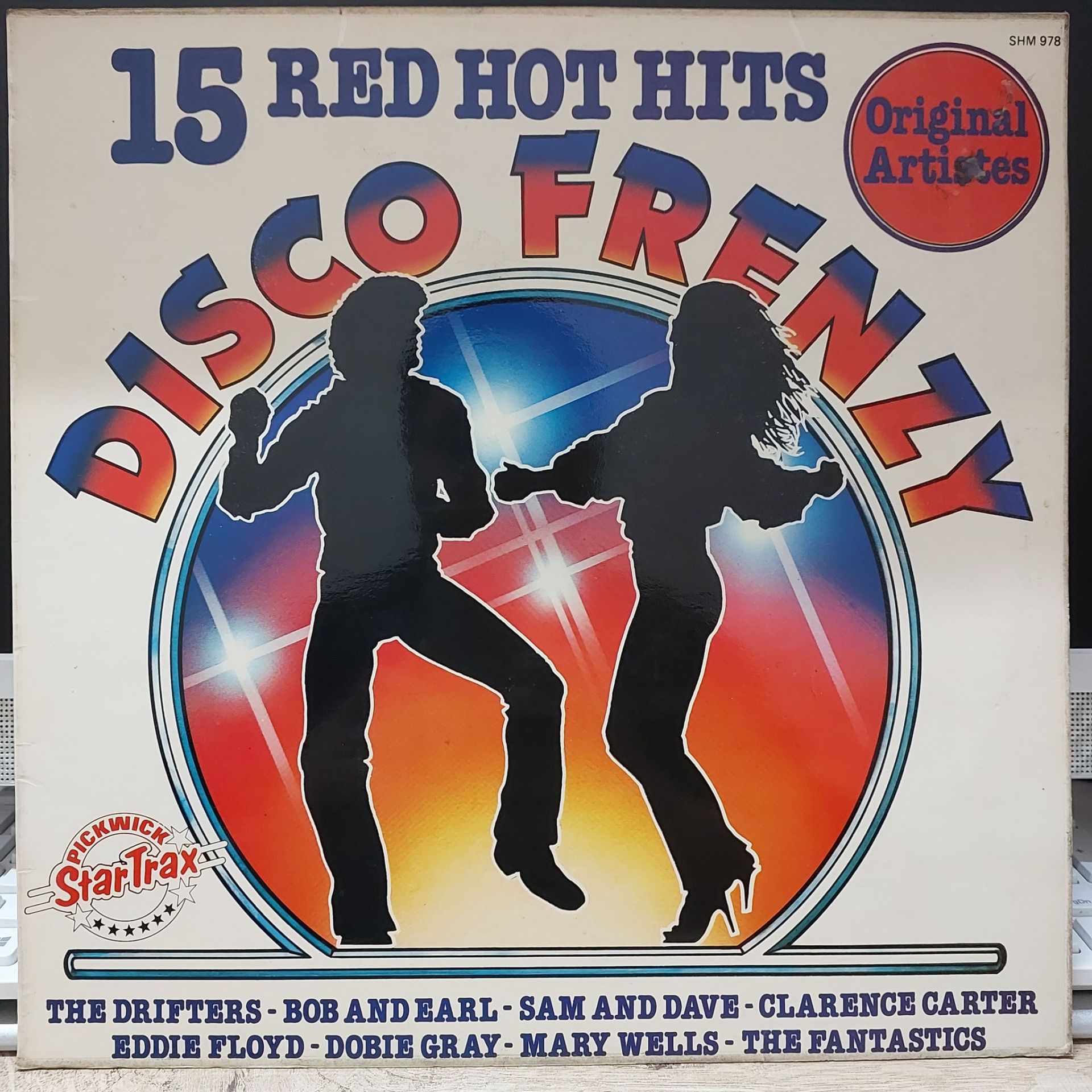 Various Disco Frenzy 15 Red Hot Hits Lp Plak