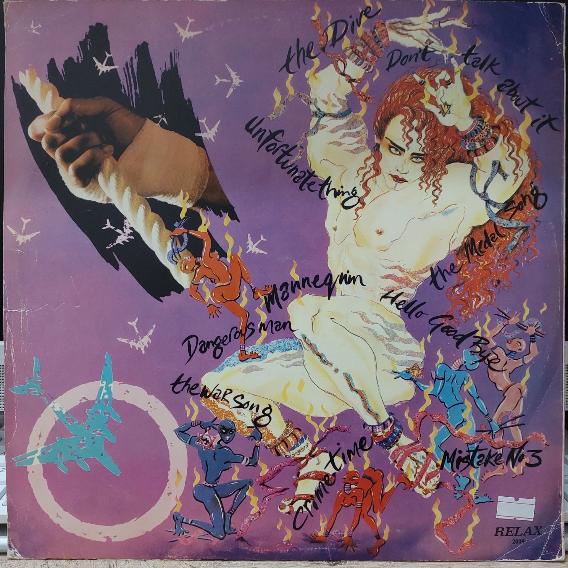 Culture Club Waking Up With The House On Fire Lp Plak