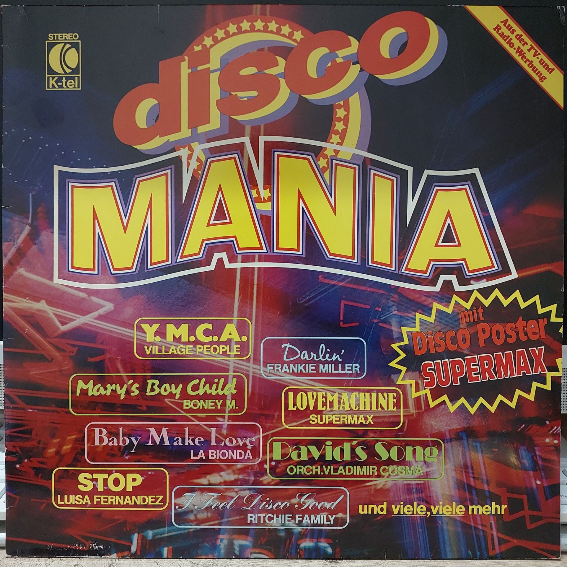 Various Disco Mania Lp Plak