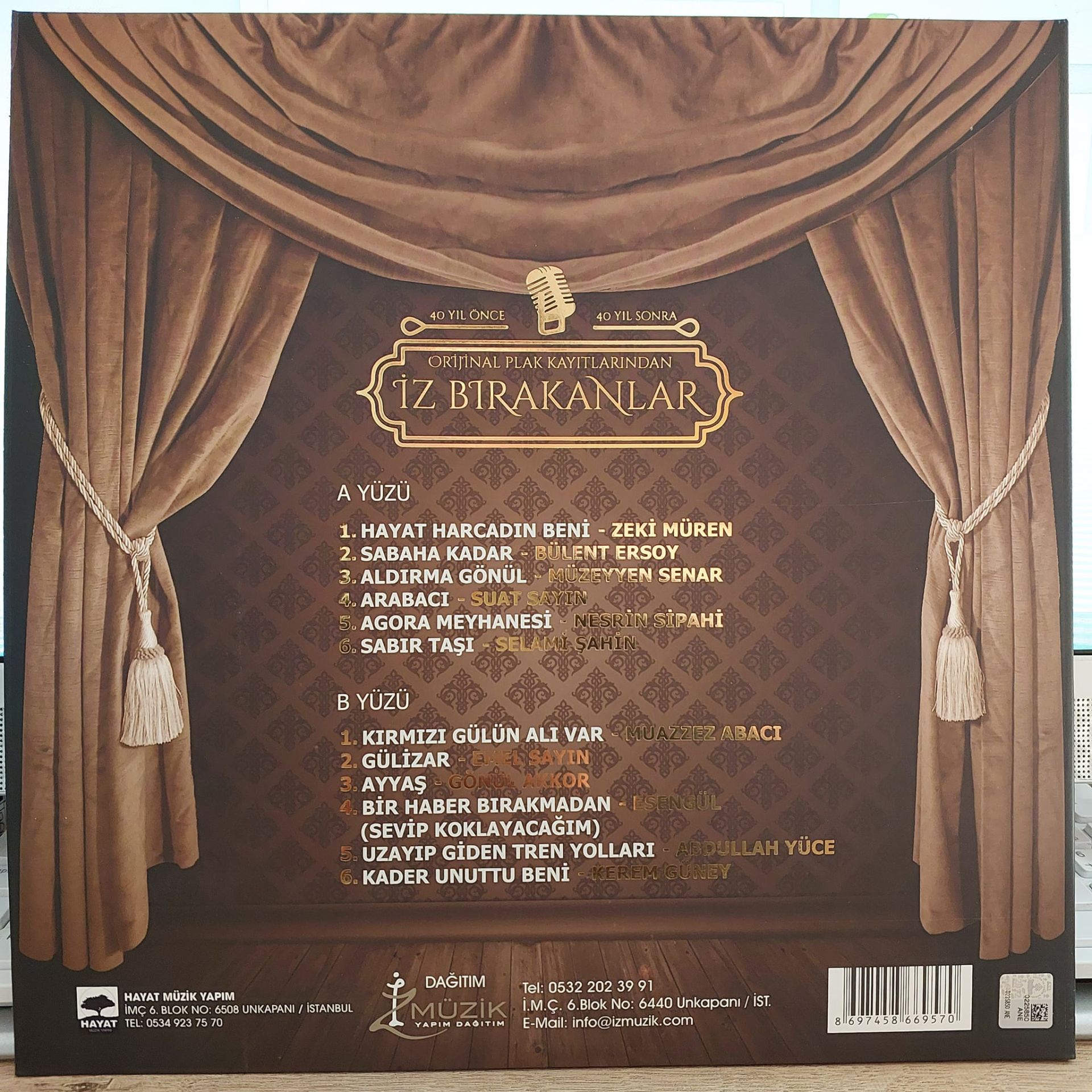 İZ BIRAKANLAR LP PLAK İZ BIRAKANLAR LP PLAK