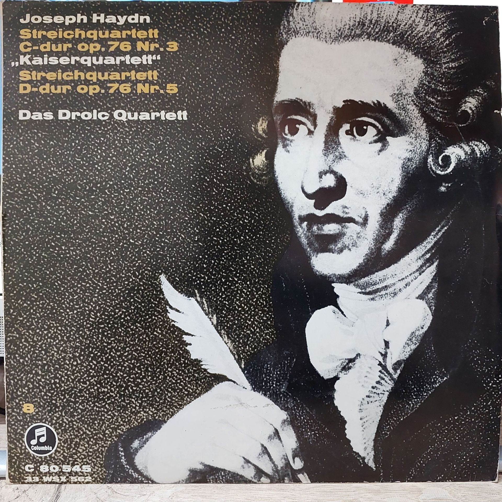 Joseph Haydn Das Drolc Quartett Lp Plak