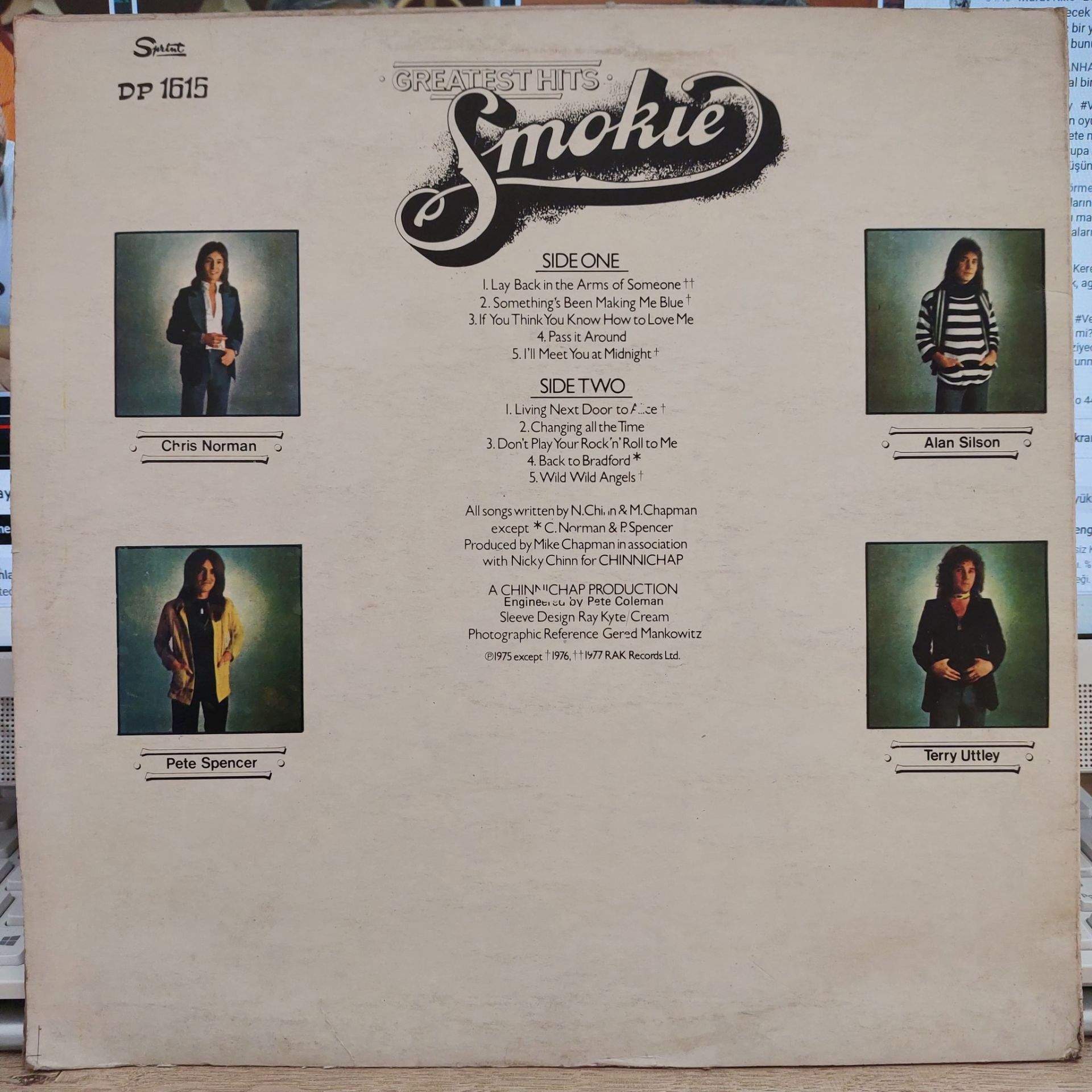 Smokie – Greatest Hits LP PLAK
