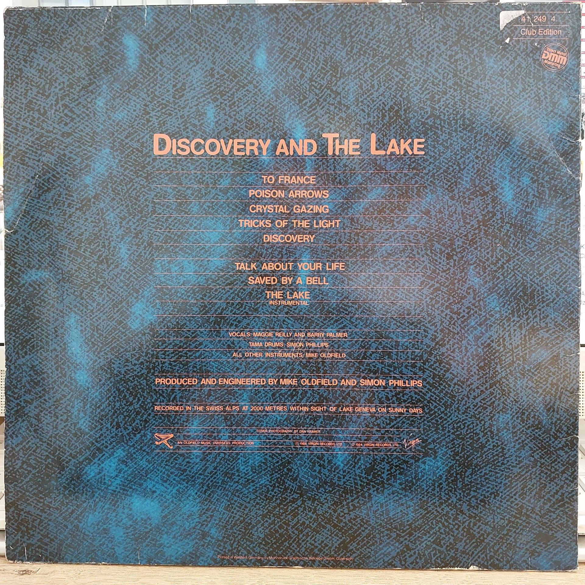 Mike Oldfield – Discovery LP PLAK Mike Oldfield – Discovery LP PLAK