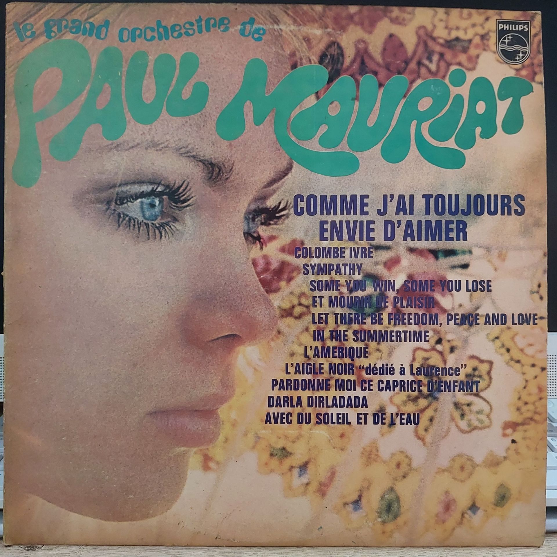 Le Grand Orchestre De Paul Mauriat – Comme J'ai Toujours Envie D'aimer LP PLAK