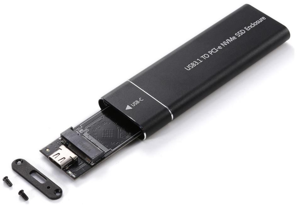 Usb 3.1 Type-C To Pci-e Express Nvme Ssd M.2 M-key Hard Disk Kutusu M2 ...