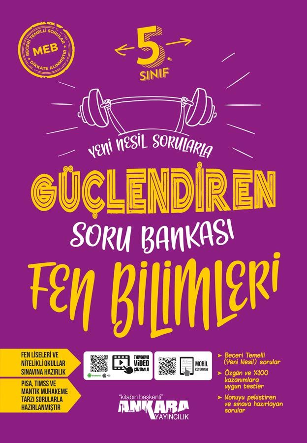 5. SINIF GÜÇLENDİREN SORU BANKALARI FEN BİLİMLERİ 5. SINIF GÜÇLENDİREN SORU BANKALARI FEN BİLİMLERİ