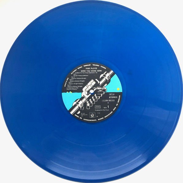 Pink Floyd Wish You Were Here Limited Blue Vinyl Lp 4745