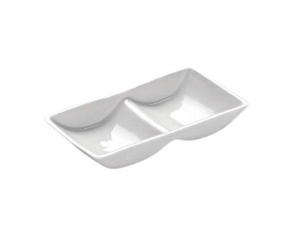 Kütahya Porcelain Open Buffet 2 Compartment Boat Plate