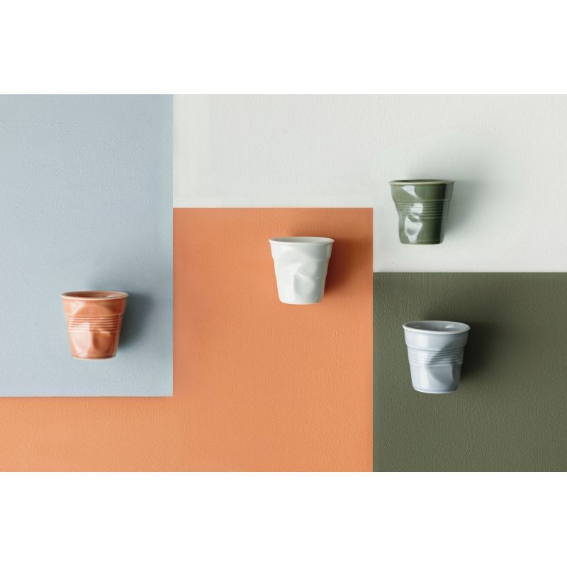 Revol Froisse Green Cappuccino Mug 180 cc
