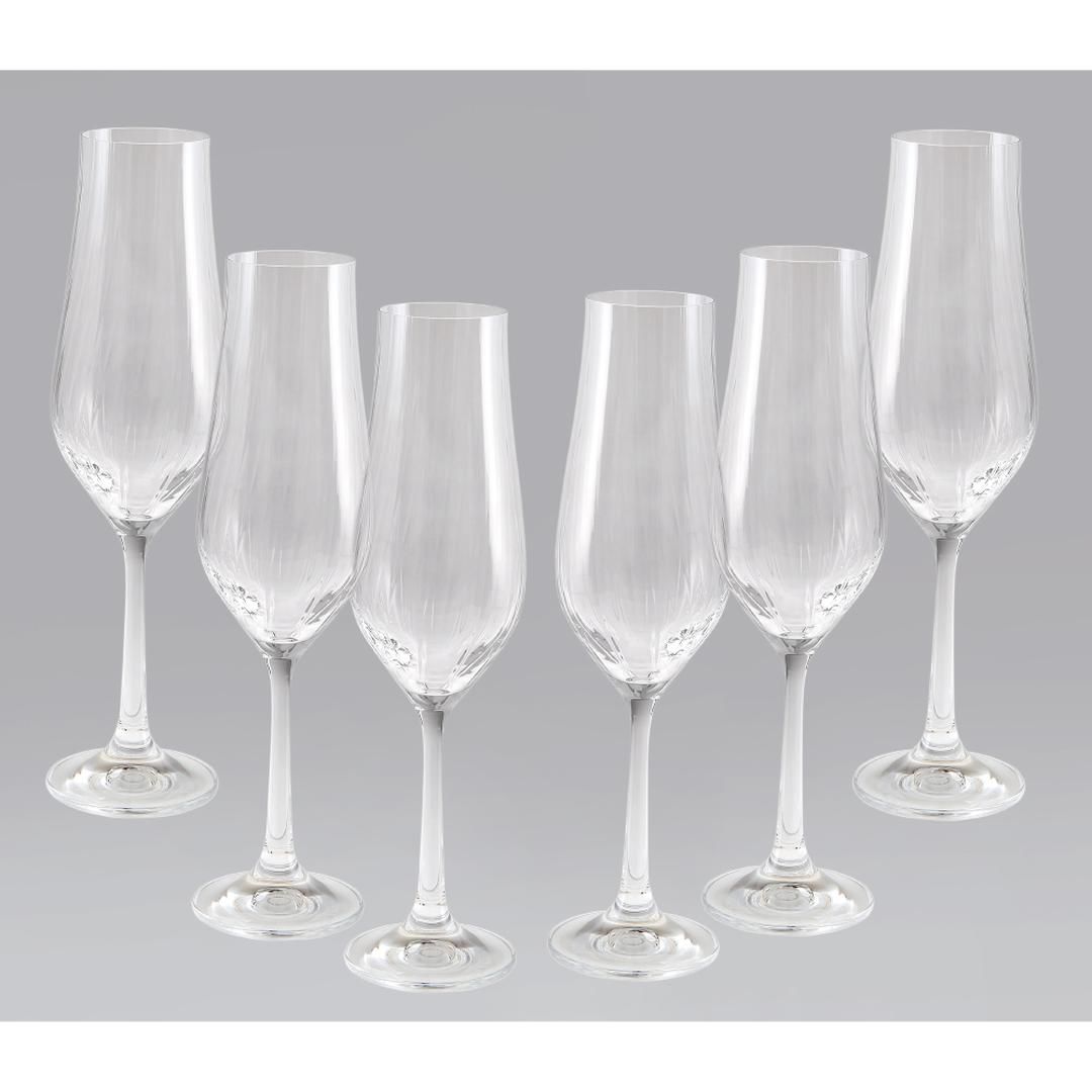 Jumbo Tulipa Champagne Stem Set