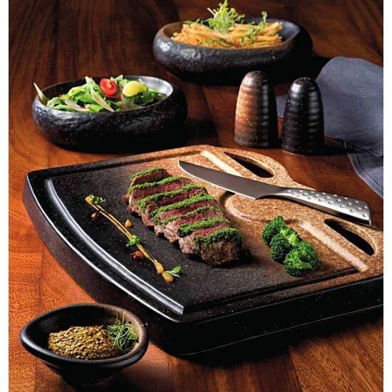 Jumbo Porcelain New York Steak Plate