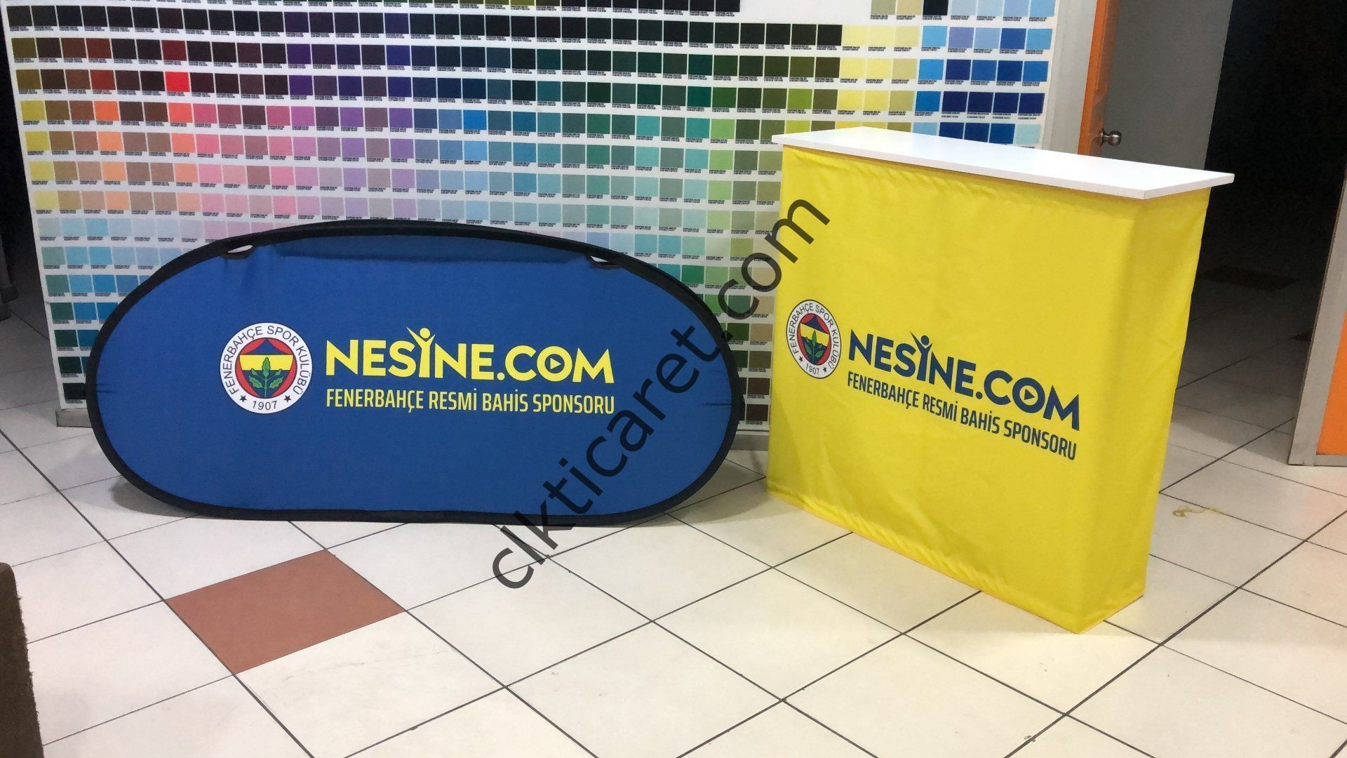 CLK Outdoor CLK Katlanır Kumaş Baskılı A Pano Display Pop Up Pano ...