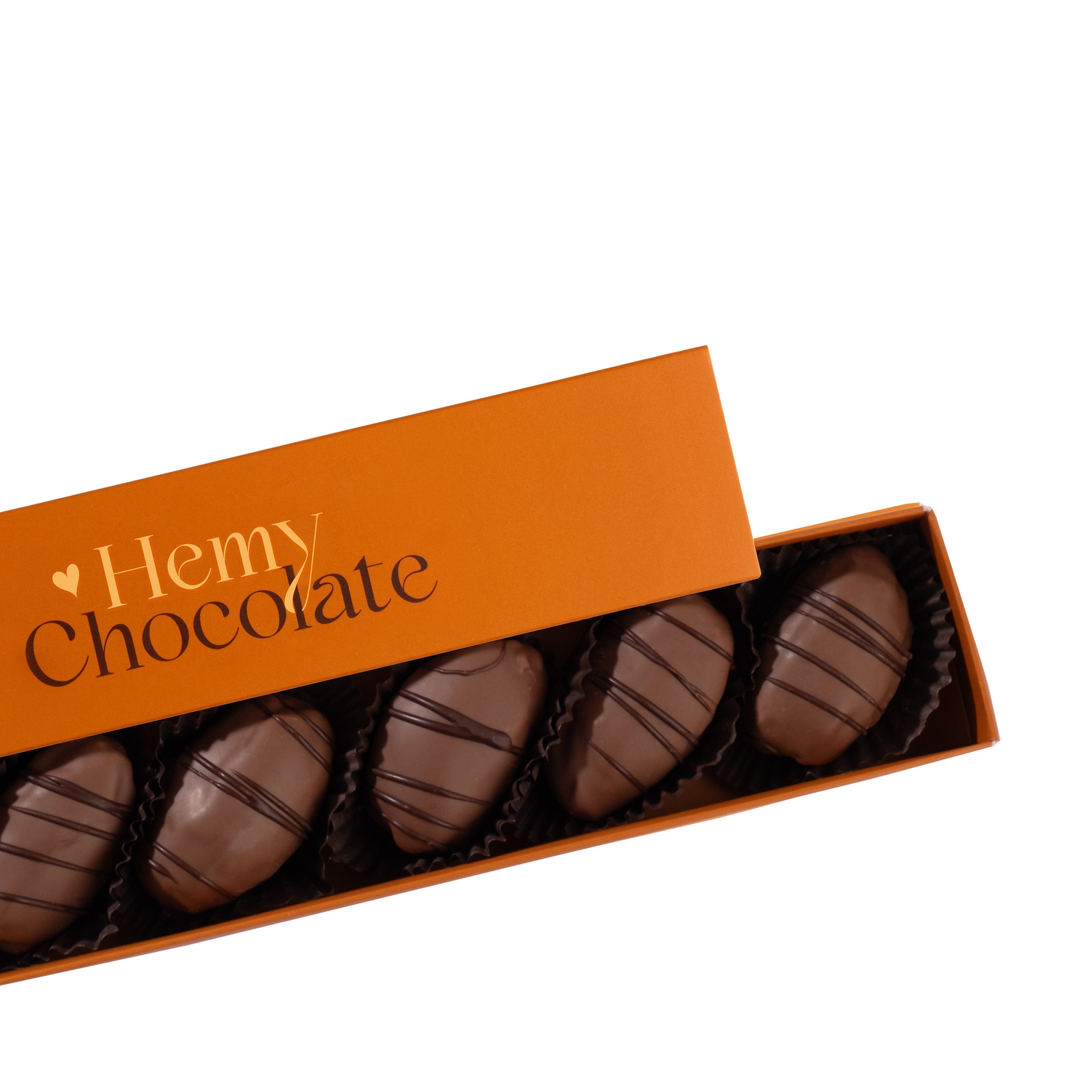 HEMY SÜTLÜ ÇİKOLATA KAPLI BADEMLİ HURMA KÜÇÜK BOY - shopsa.com.tr