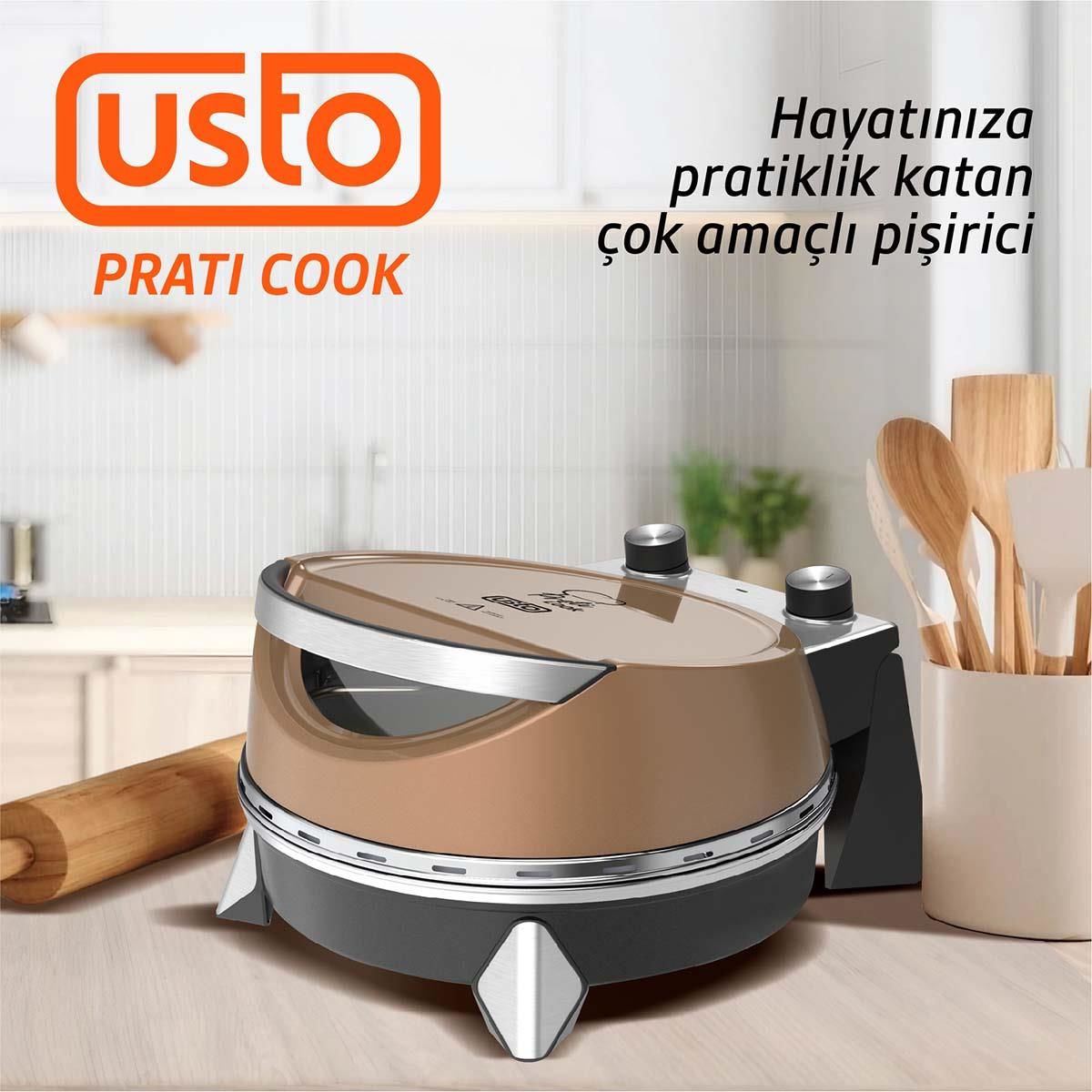USTO 2860 Prati Cook Multi-Purpose Cooker Bronze