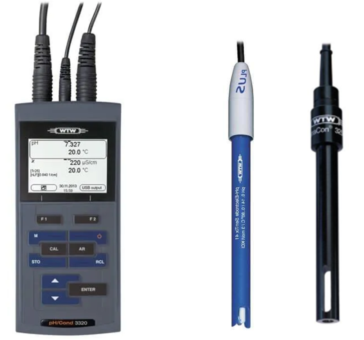 WTW pH/Cond 3320 SET 2 pH, İletkenlik, İyon, Portati̇f Multi̇parametre