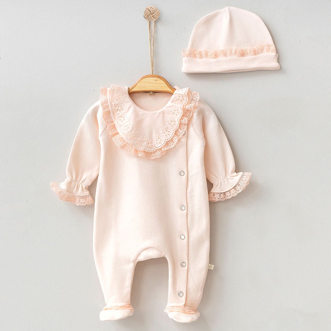 Pugi Brodeli Tulum Pudra | Yaz Bebek