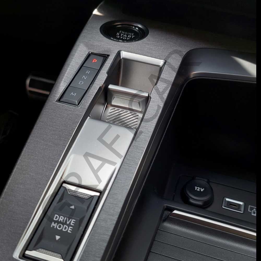 Peugeot 308 P5 İç Trim Orta Konsol Kaplama Set Ppf Parlak Şeffaf