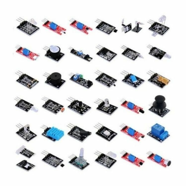 Arduino Sensör Modülü Kiti Seti 37 Çeşit (37-in-1) | Rakun Robotik