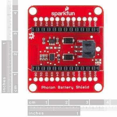 SparkFun Photon Battery Shield | Rakun Robotik