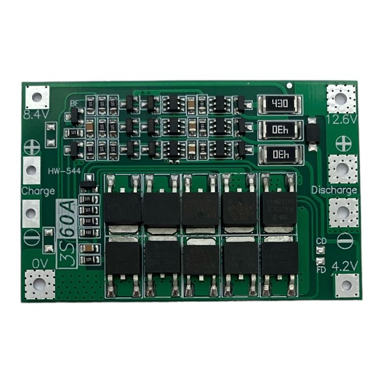 3S 60A BMS 18650 Lityum Pil Şarj Koruma Devresi | Rakun Robotik