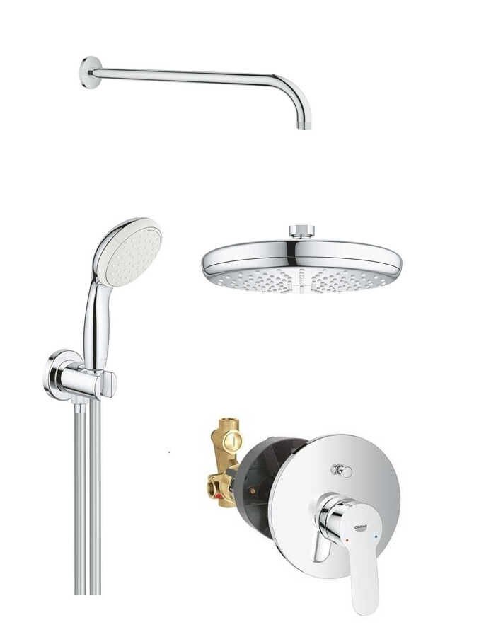 GROHE BAUEDGE ANKASTRE SET 2