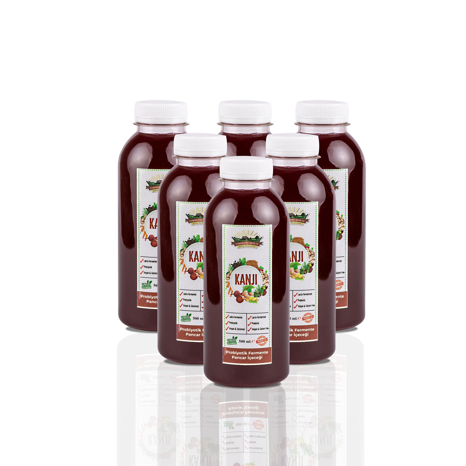 6 Beetroot Kanji (500 ml.) (In Plastic Bottle)