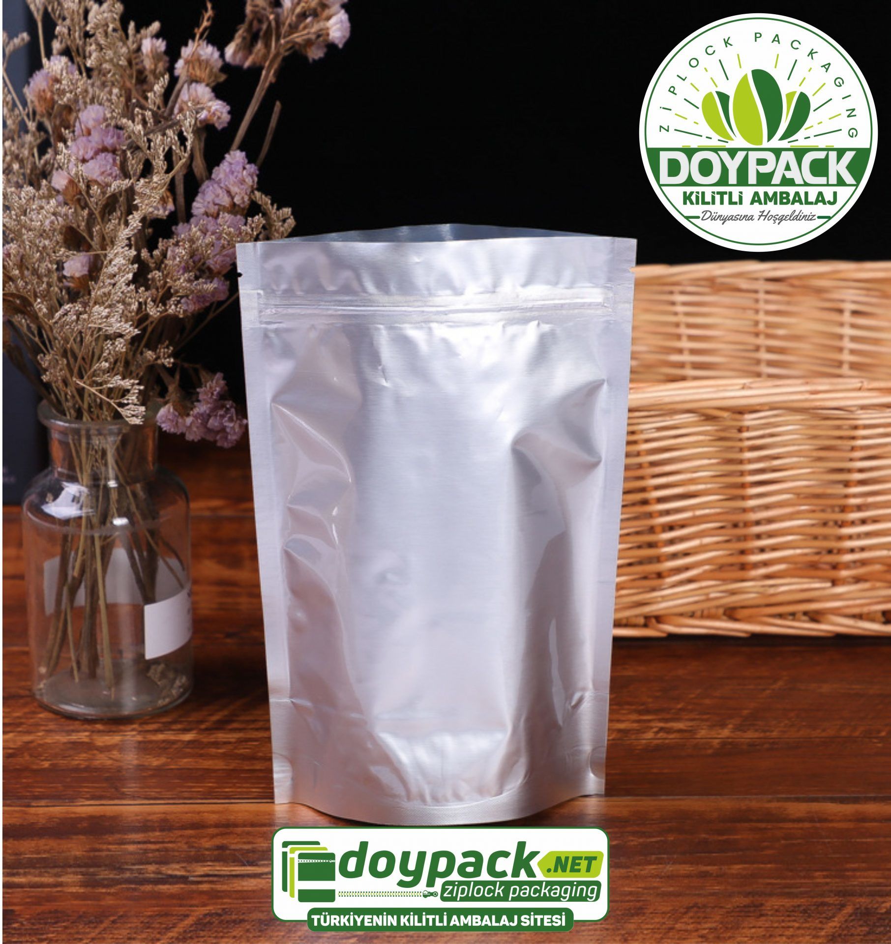 Alüminyum Kilitli Doypack - Doypack.net