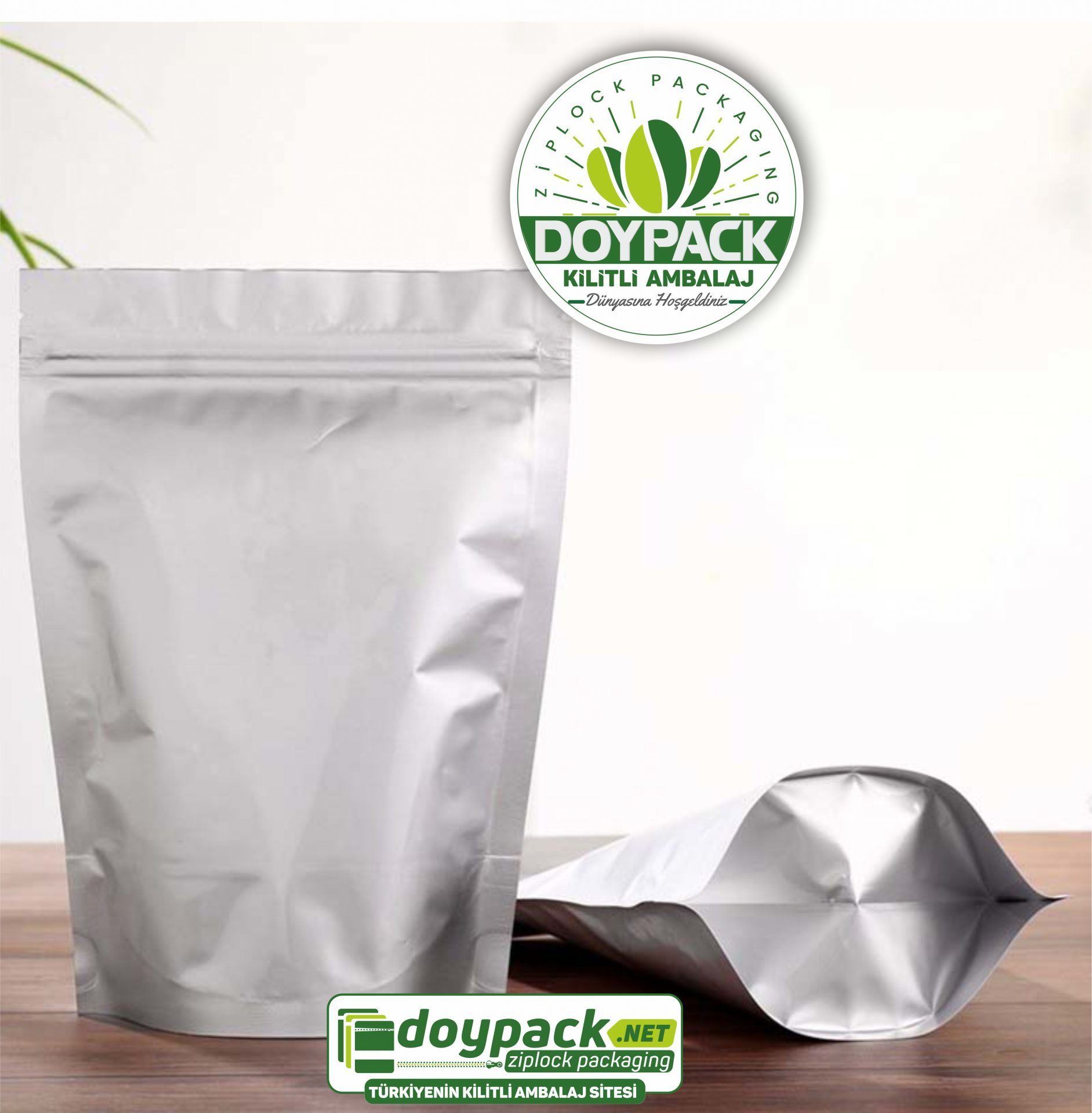 Alüminyum Kilitli Doypack - Doypack.net