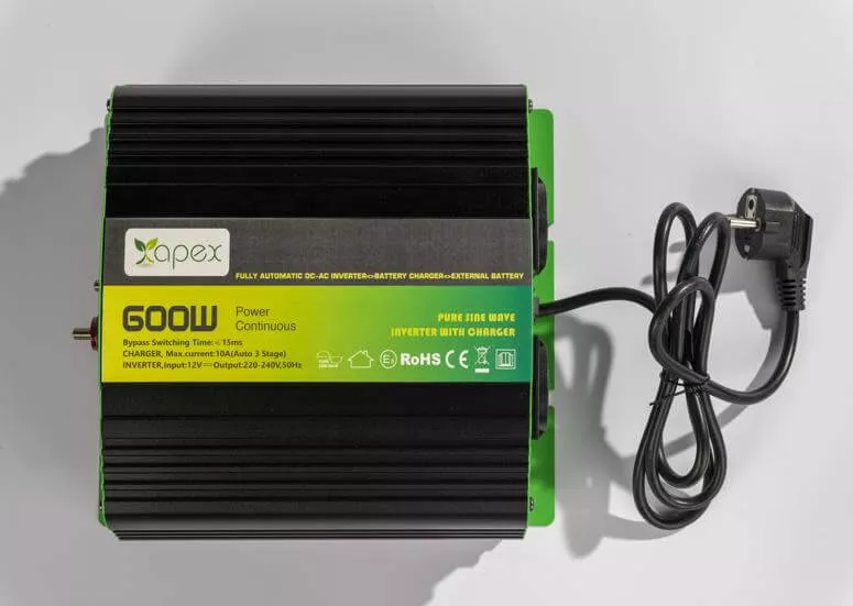 NPS600-12 Apex NPS 600W Şarjlı Tam Sinüs İnverter 12V