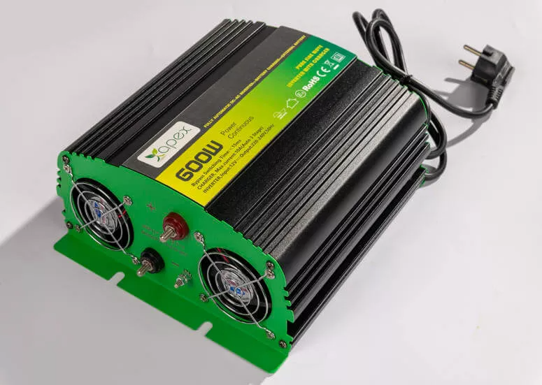 NPS600-12 Apex NPS 600W Şarjlı Tam Sinüs İnverter 12V