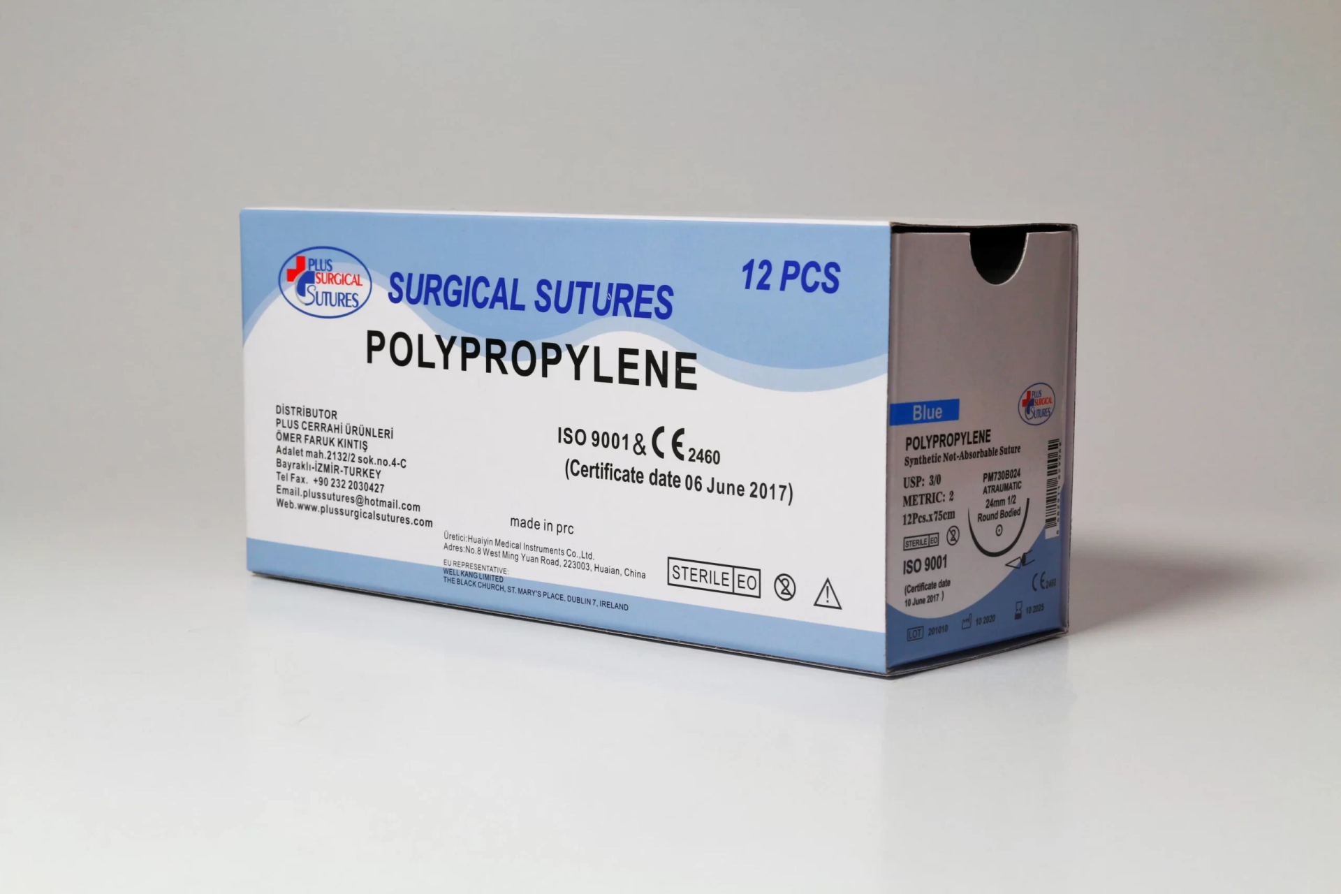 Polypropylene (PP) Poliprolen Emilemeyen Cerrahi İplik Çeşitleri ve ...
