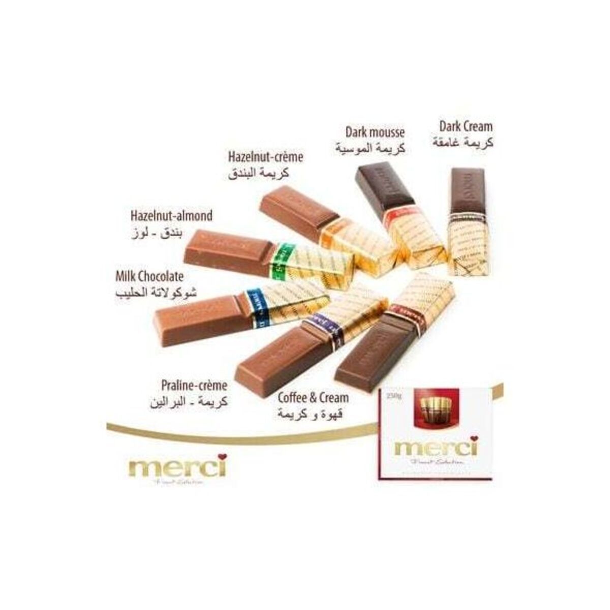 Storck Merci Çikolata 250 GR / hediyelik