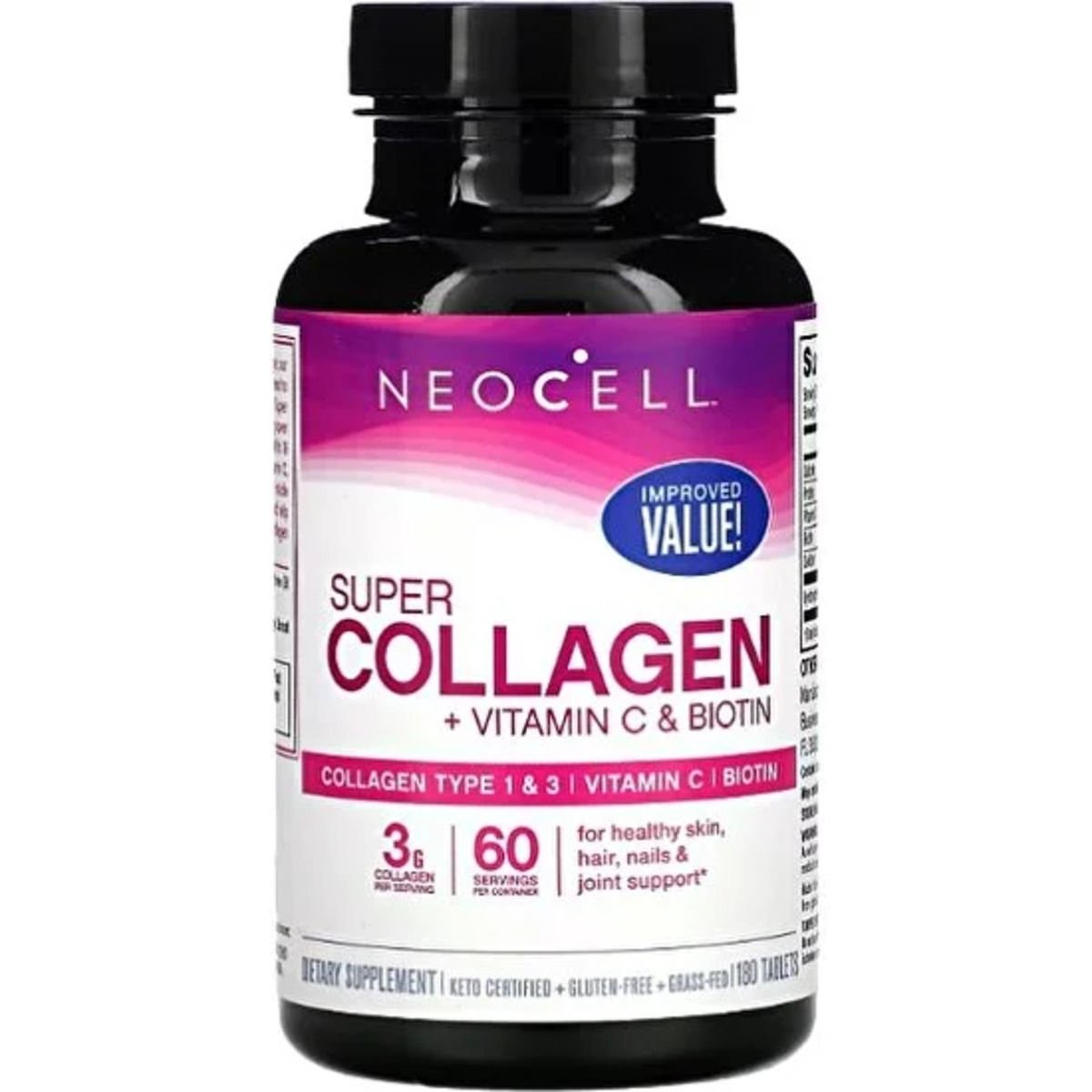 Neocell Super Collagen Vitamin C & Biotin 3 gr 180 Tablet